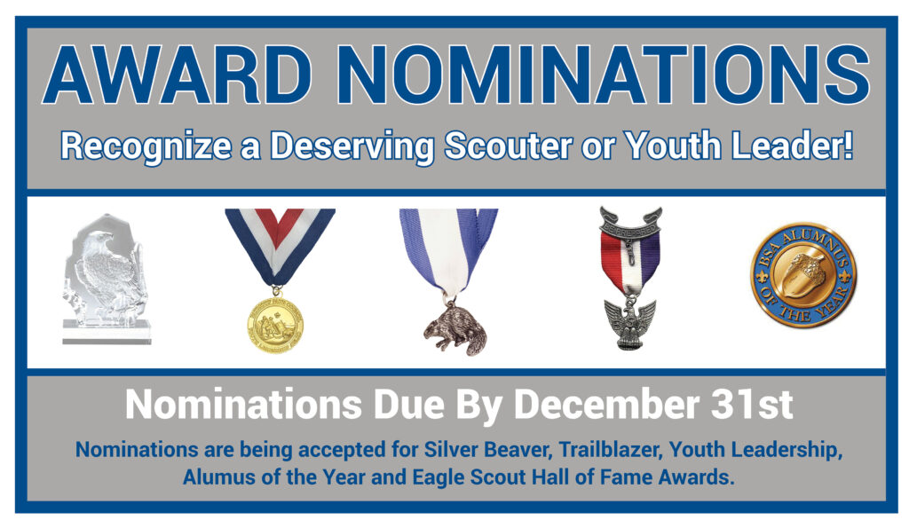Award Nominations Due December 31st | Signs Up!