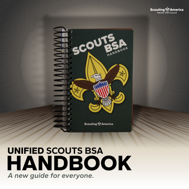 Unified Scouts BSA Handbook Now Available | Signs Up!